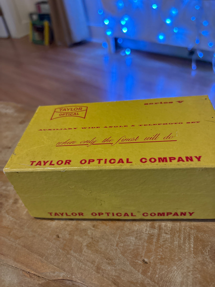 Vintage Taylor Optical Series V Auxillary Wide Angle Telephoto Lens ...